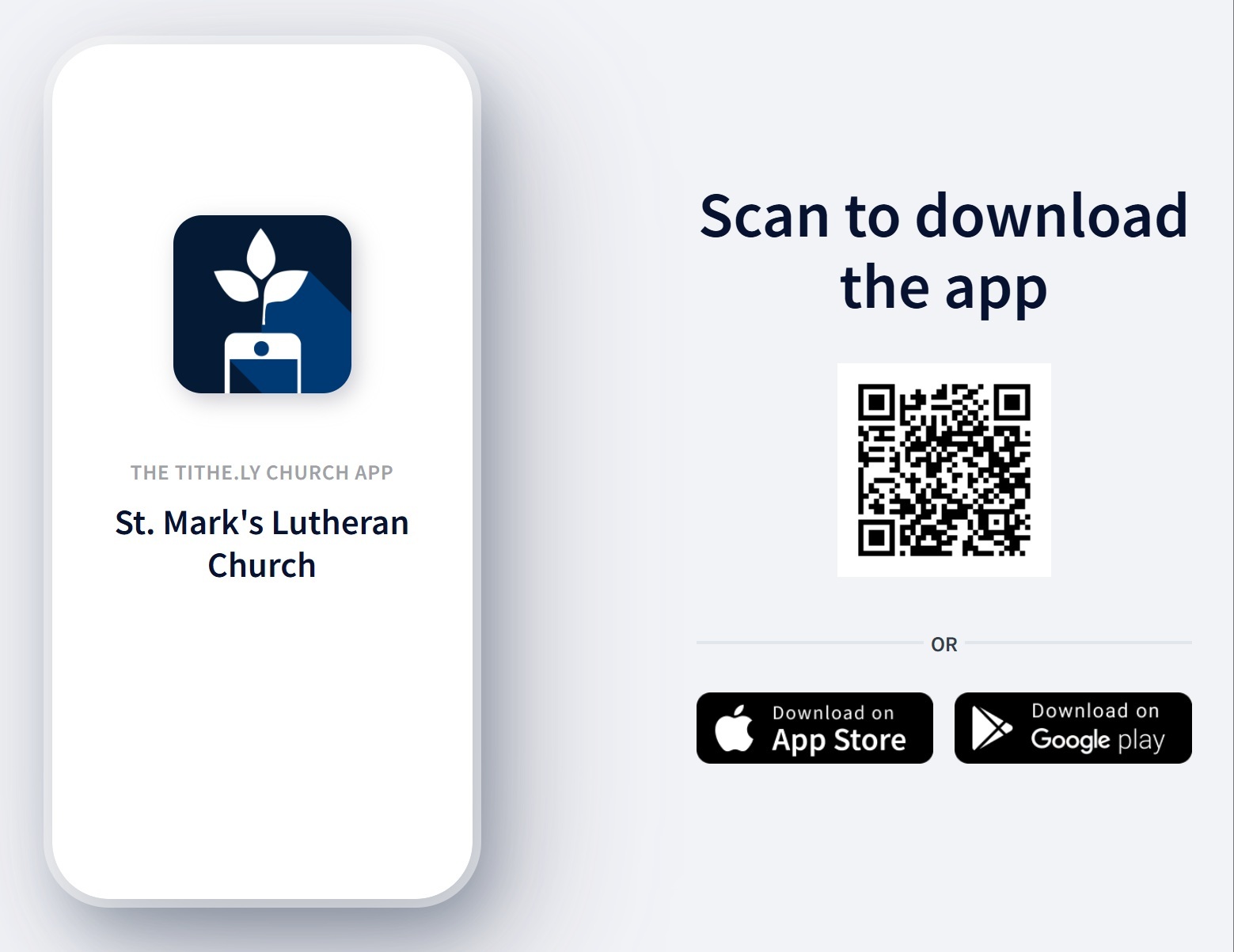 NEW! St Mark's Phone App | St. Mark's Lutheran Church of Olathe, Kansas ...
