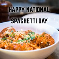 National Spaghetti Day