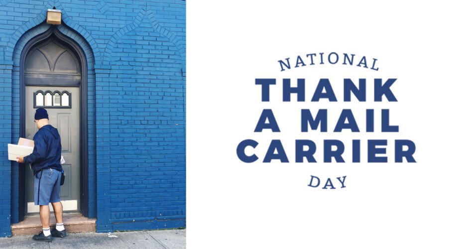 Thank A Mail Carrier Day Thank A Mail Carrier Day