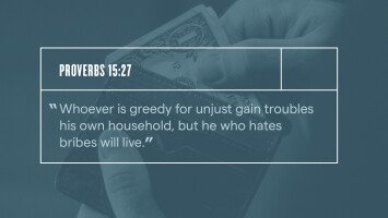 Proverbs 15:27