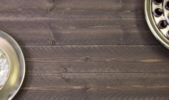 Communion Plates on Table