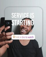 Service Is Starting: Link In Bio