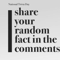 Share your random fact