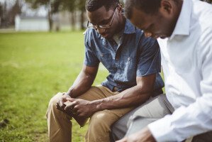 Prayer at Picnic Table