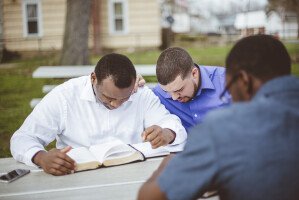 Prayer at Picnic Table