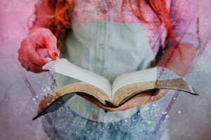 Bible Reading Texture