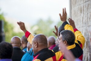Raising Hands in Worship