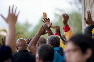 Raising Hands in Worship