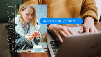 Connect With Us Online