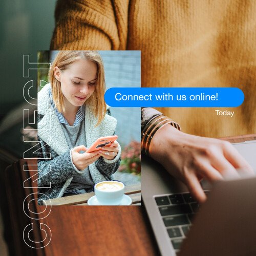 Connect With Us Online