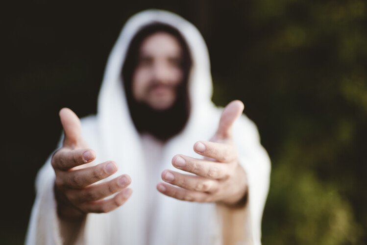 Jesus Hands Reaching (6)