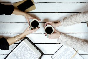 Bible Study Pray Coffee Bible Hands Small Group (4)