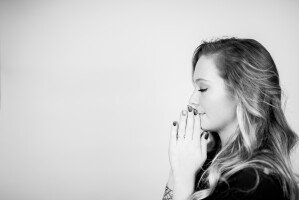 Pray Praying Prayer Hands Hand Woman Repent Think Thinking (3)