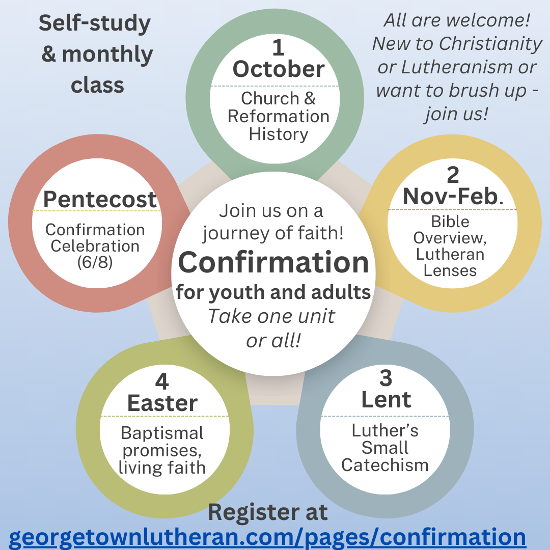 Confirmation | Georgetown Lutheran Church